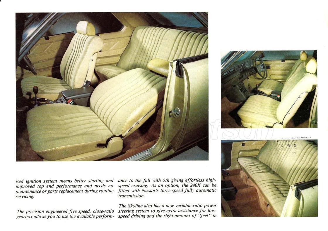 SKYLINE DATSUN – C110 ET C 210 (240K) – Z.ONE – ZONE DATSUN.FR