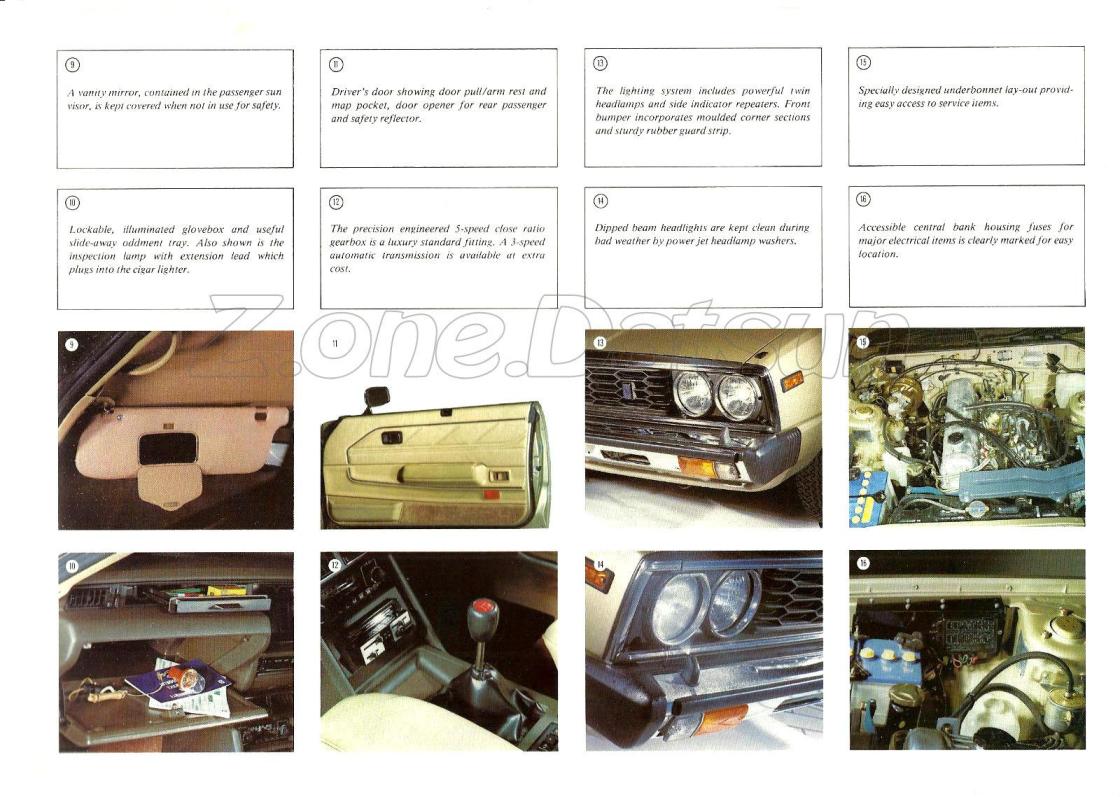 SKYLINE DATSUN – C110 ET C 210 (240K) – Z.ONE – ZONE DATSUN.FR