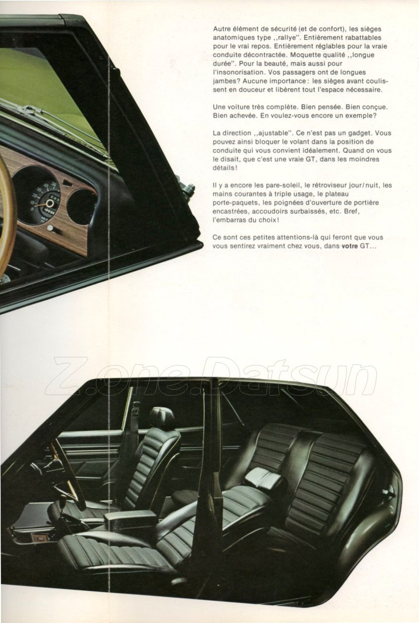 SKYLINE DATSUN – C110 ET C 210 (240K) – Z.ONE – ZONE DATSUN.FR