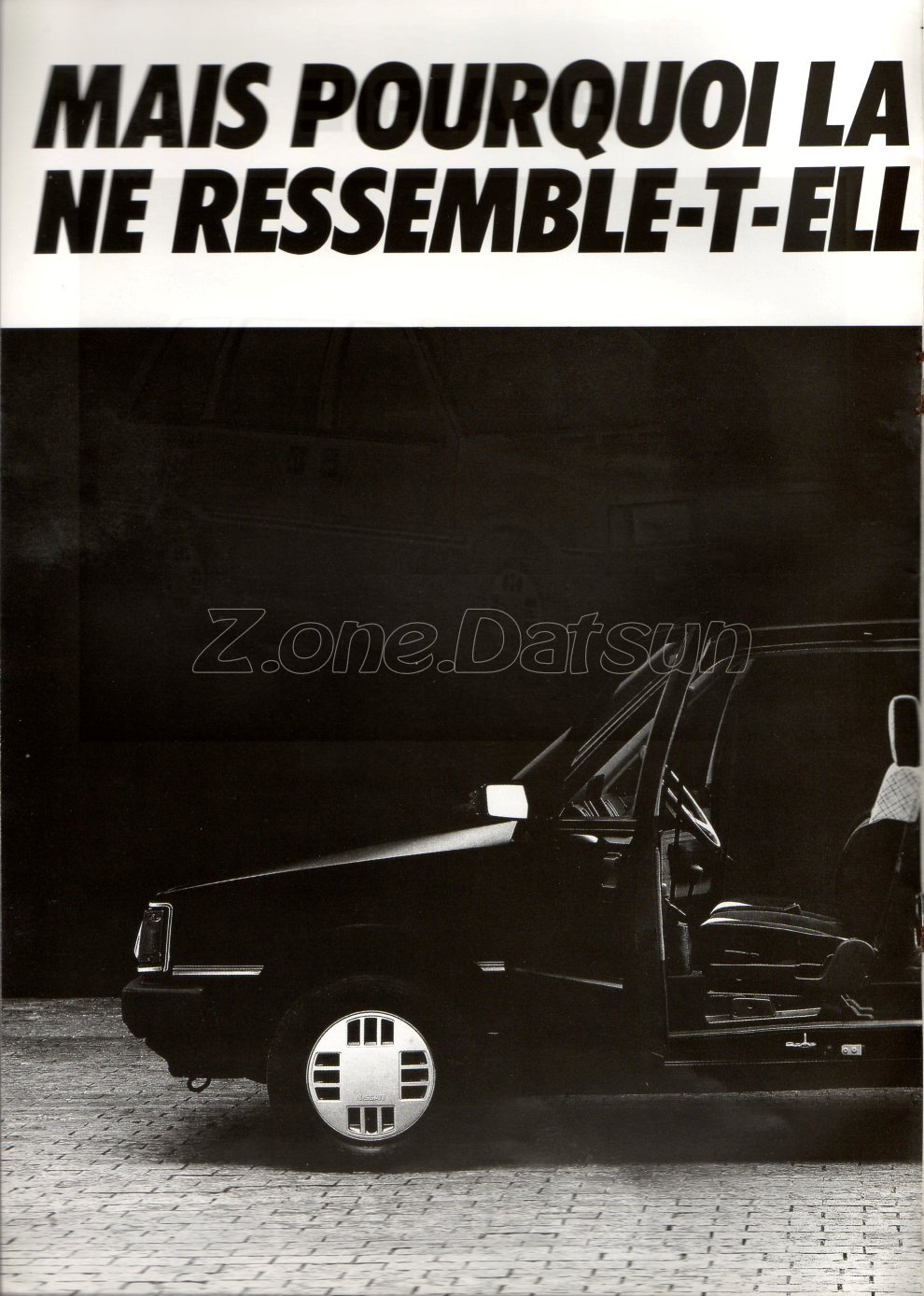 PRAIRIE – Z.ONE – ZONE DATSUN.FR