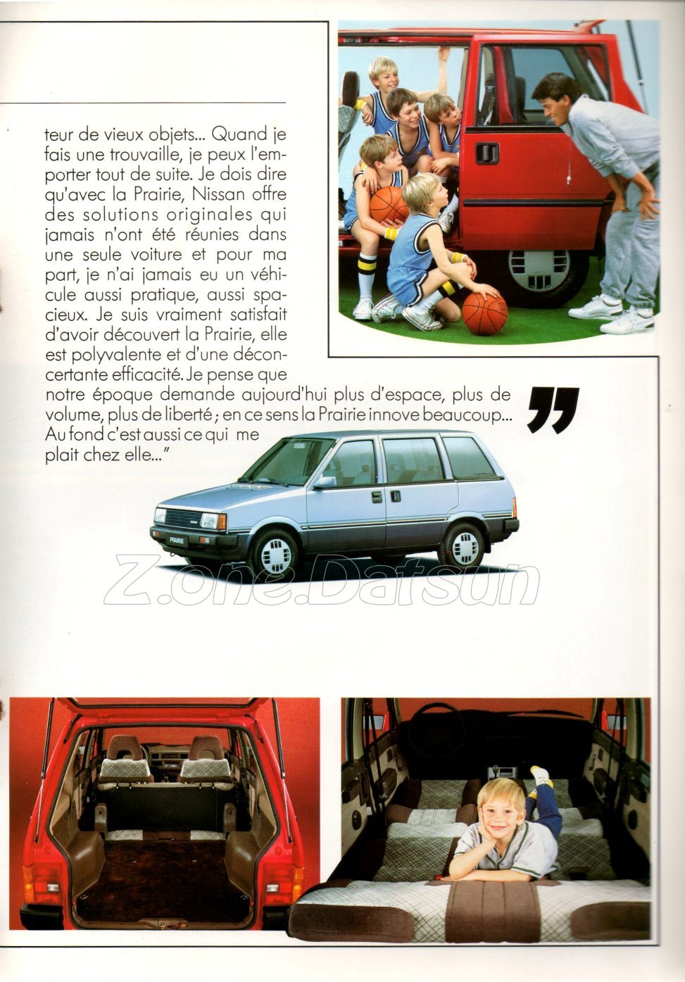 PRAIRIE – Z.ONE – ZONE DATSUN.FR