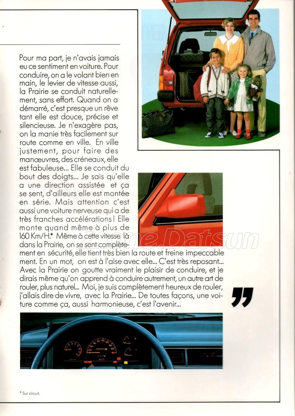 PRAIRIE – Z.ONE – ZONE DATSUN.FR