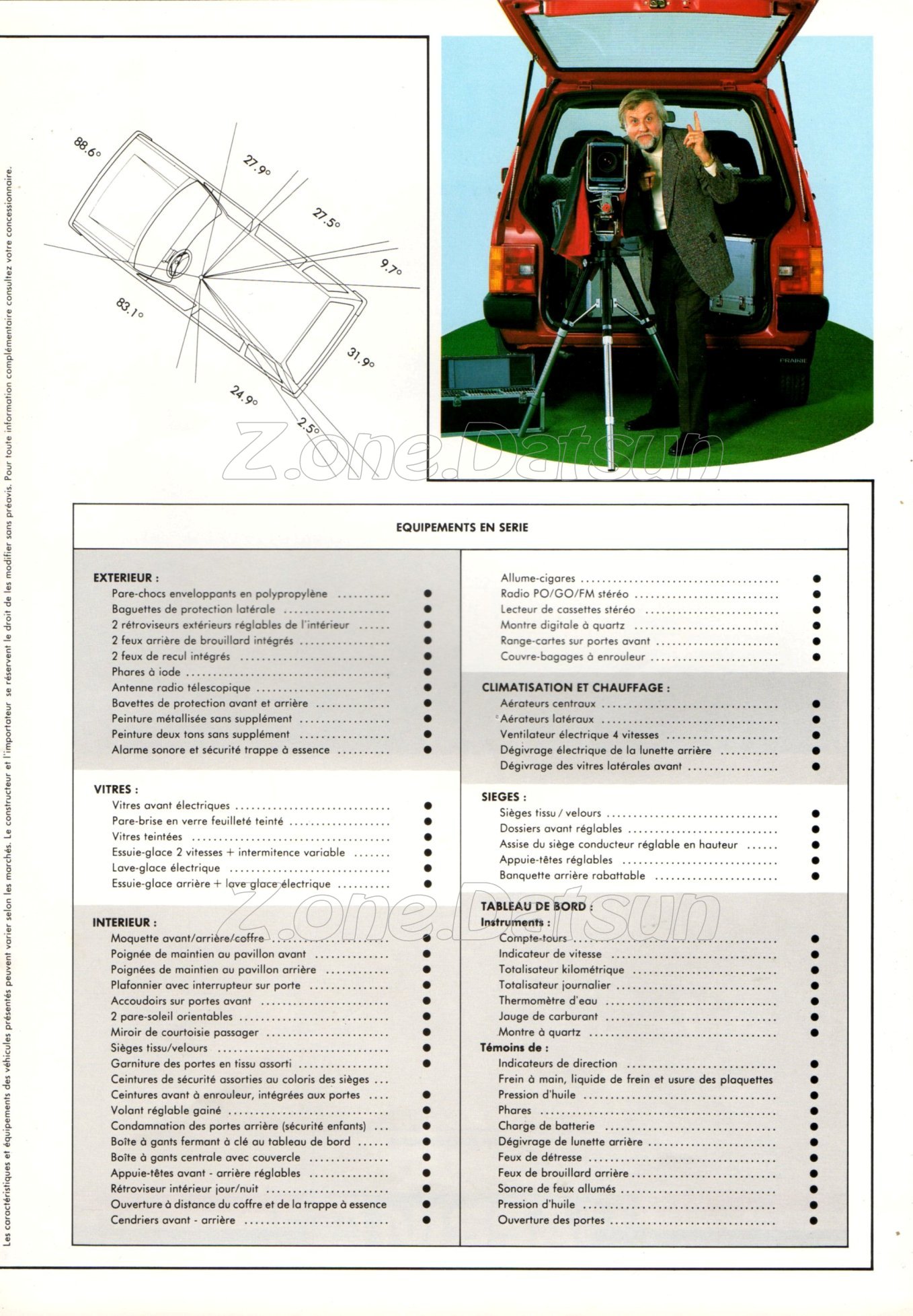 PRAIRIE – Z.ONE – ZONE DATSUN.FR
