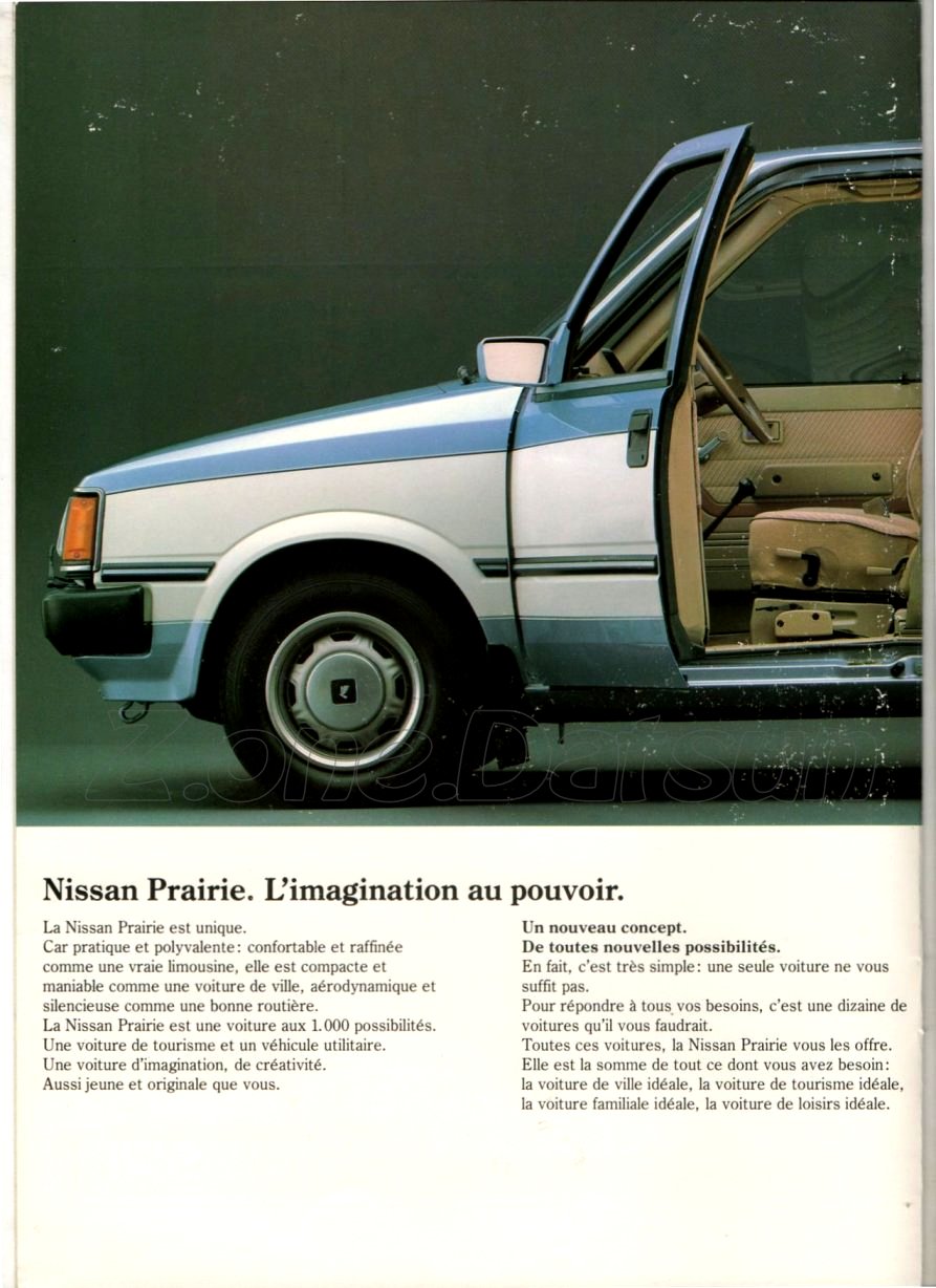 PRAIRIE – Z.ONE – ZONE DATSUN.FR