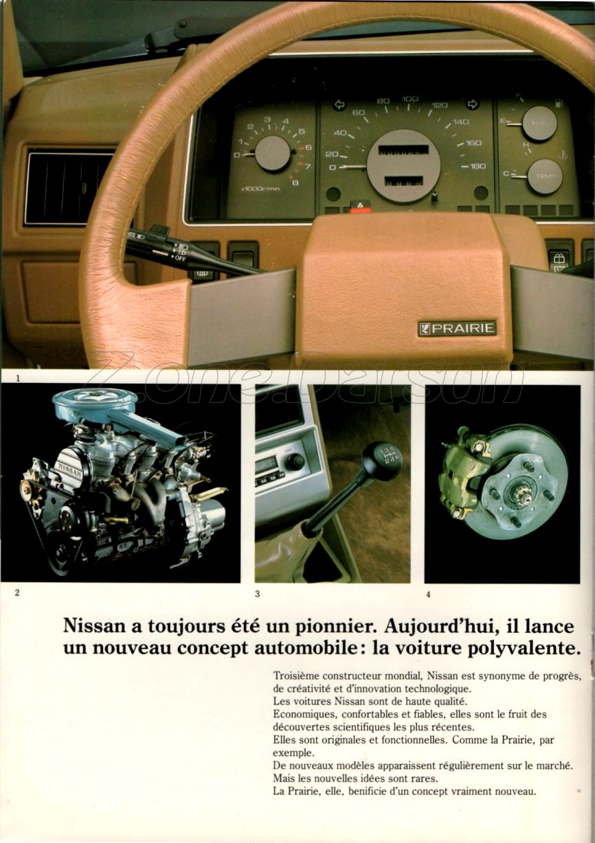 PRAIRIE – Z.ONE – ZONE DATSUN.FR