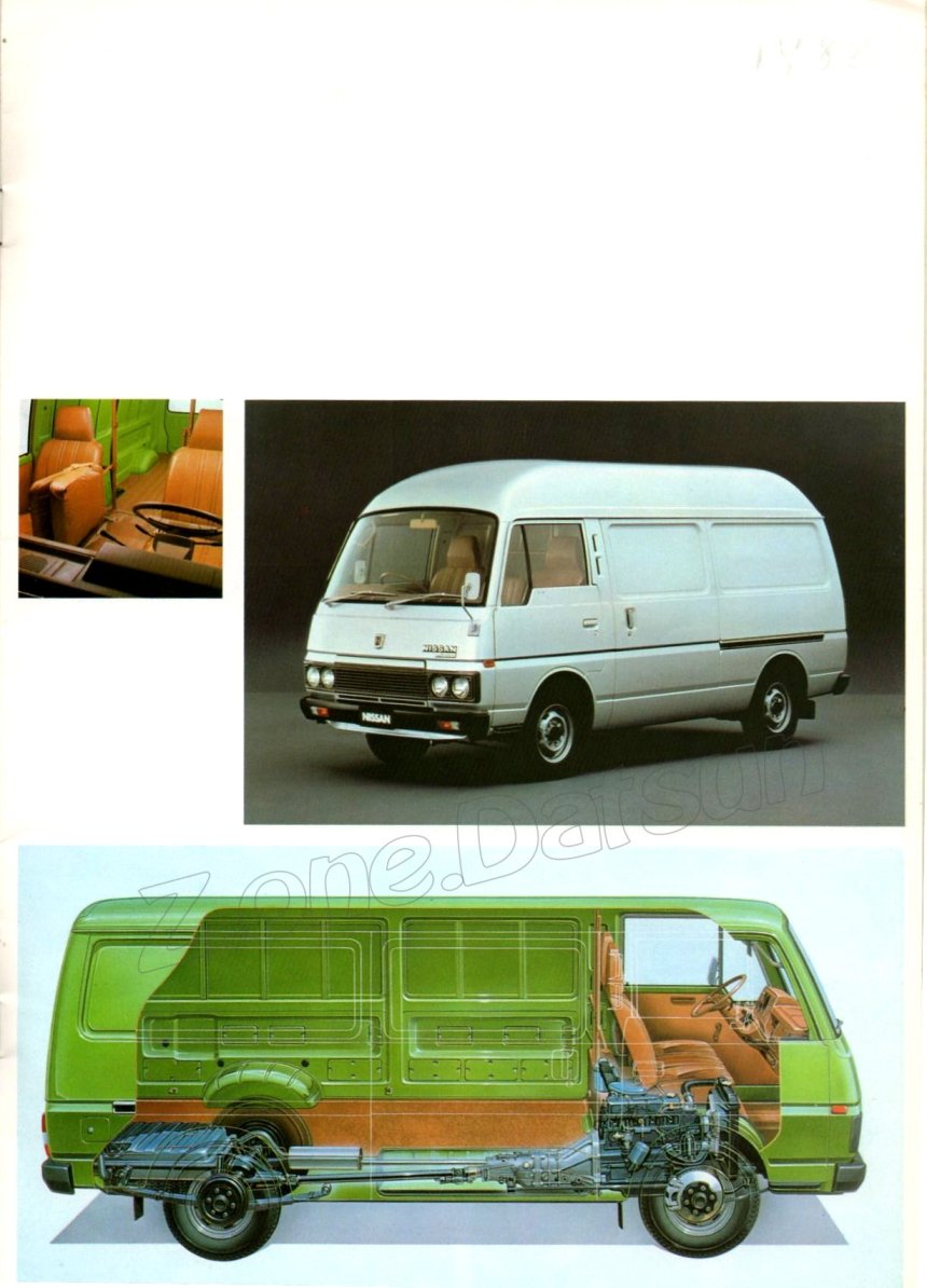 URVAN / HOMER / CARAVAN – Z.ONE – ZONE DATSUN.FR