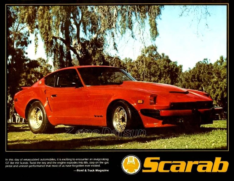 240Z SCARAB – Z.ONE – ZONE DATSUN.FR