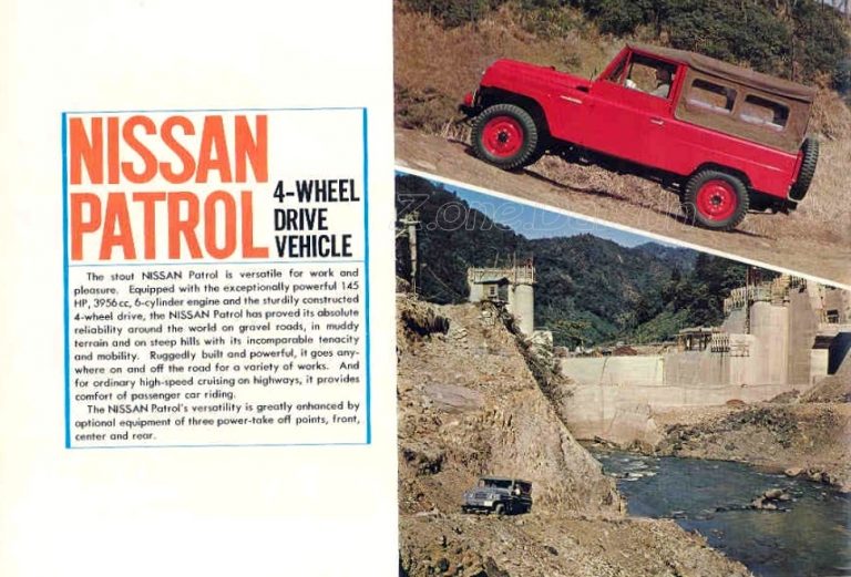 PATROL TYPE 4W60 ET TYPE 60 – Z.ONE – ZONE DATSUN.FR