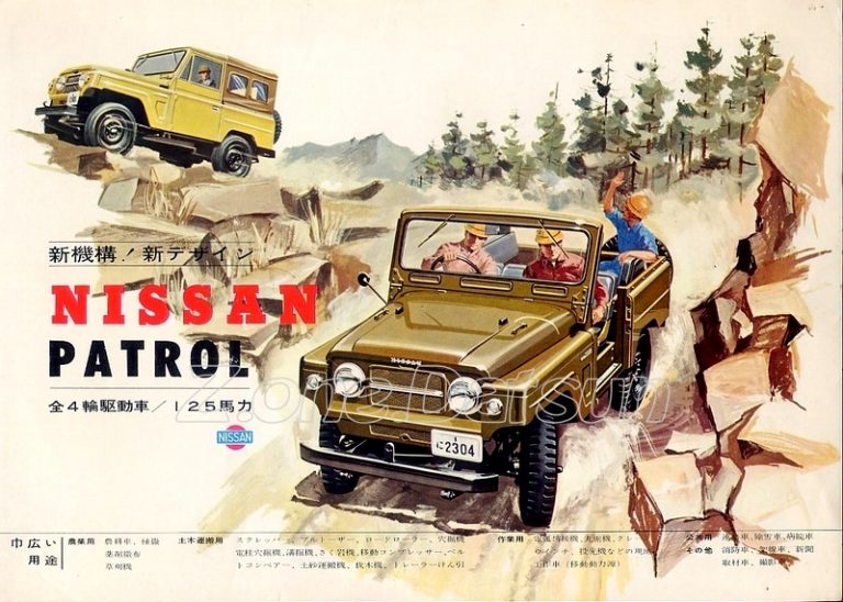 PATROL TYPE 4W60 ET TYPE 60 – Z.ONE – ZONE DATSUN.FR