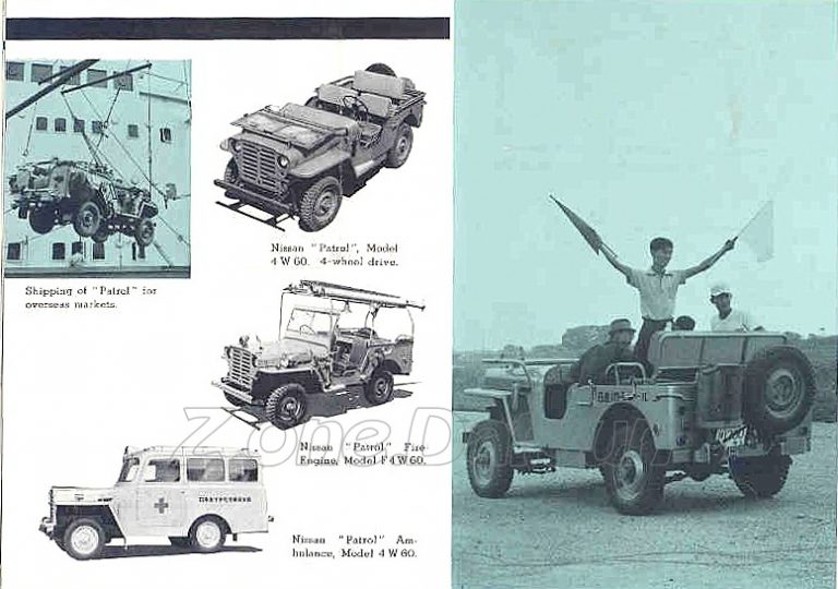 PATROL TYPE 4W60 ET TYPE 60 – Z.ONE – ZONE DATSUN.FR