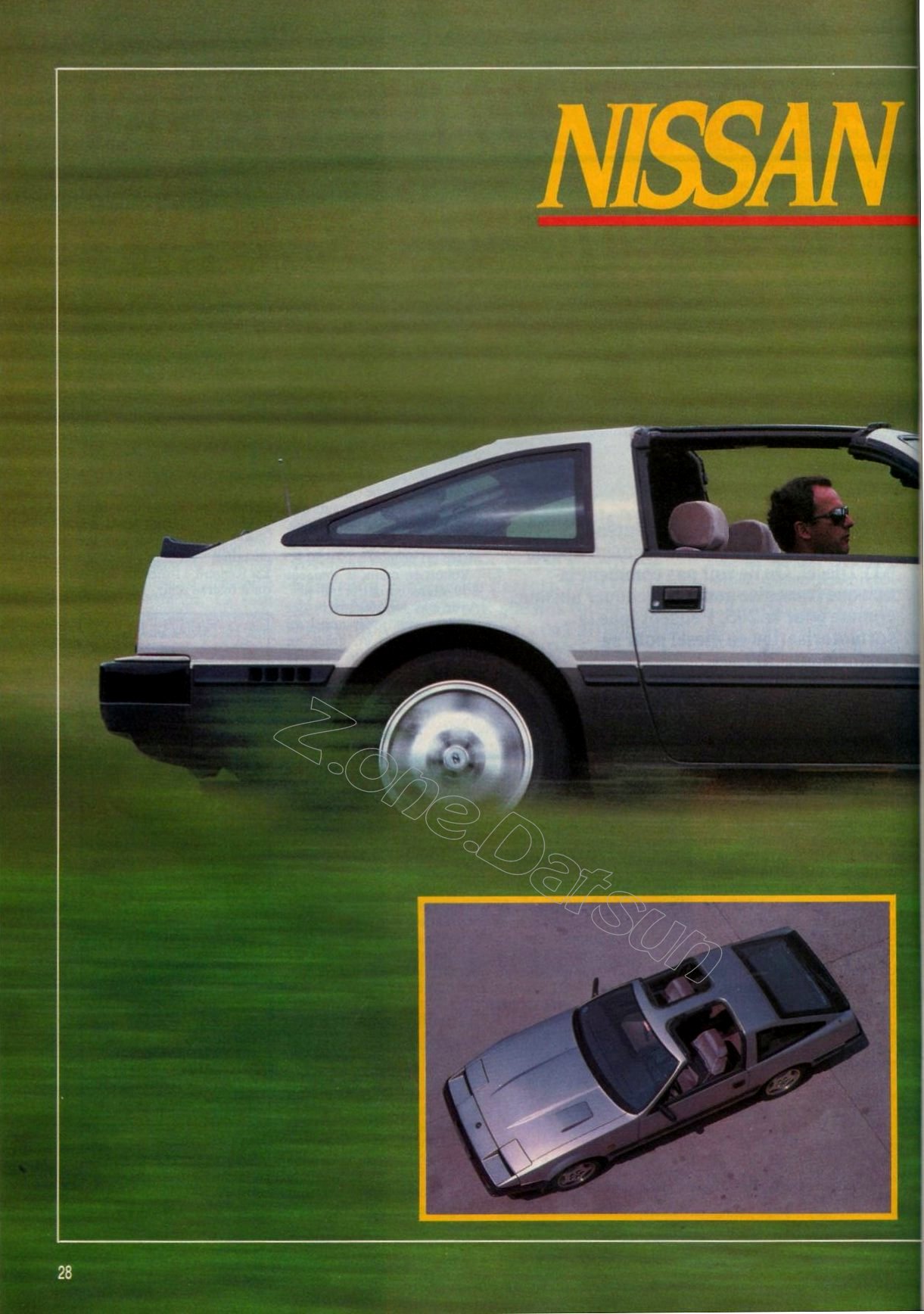 ESSAI NISSAN 300 ZX TURBO- Z31-1983 / 1989 – Z.ONE – ZONE DATSUN.FR