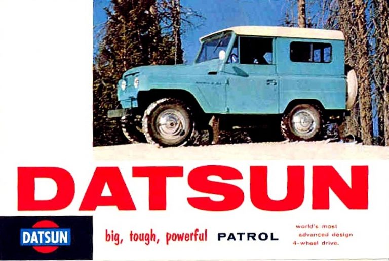 PATROL TYPE 4W60 ET TYPE 60 – Z.ONE – ZONE DATSUN.FR