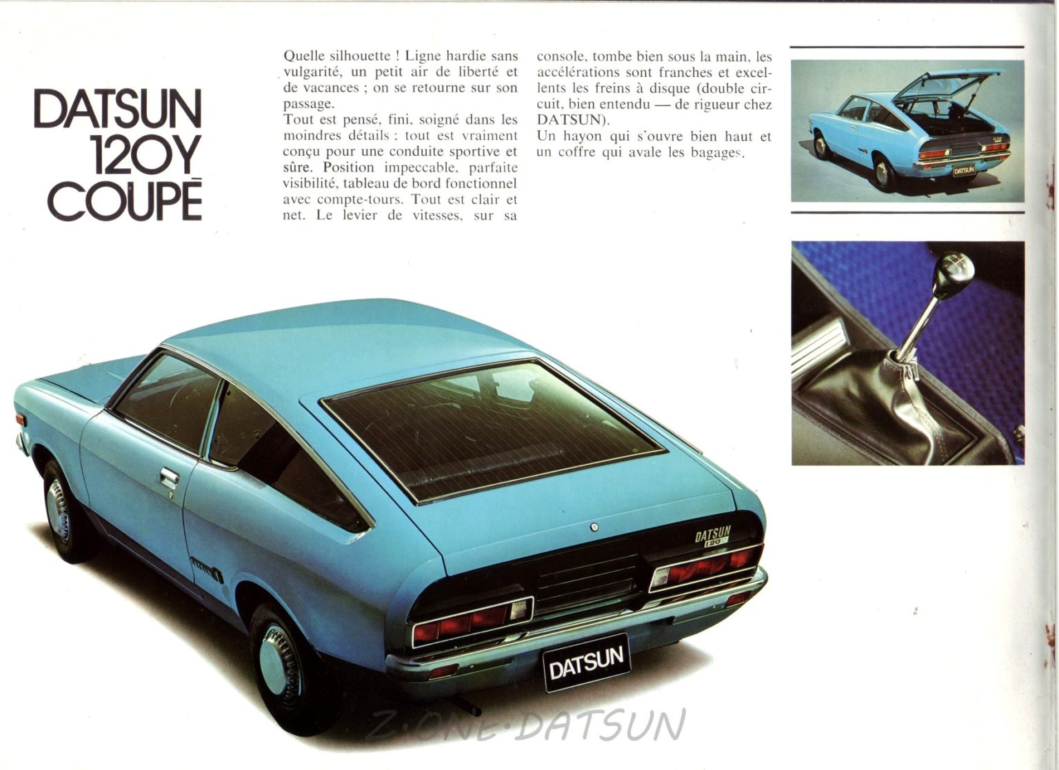 TYPE B210 – 120Y + HONEY BEE – Z.ONE – ZONE DATSUN.FR